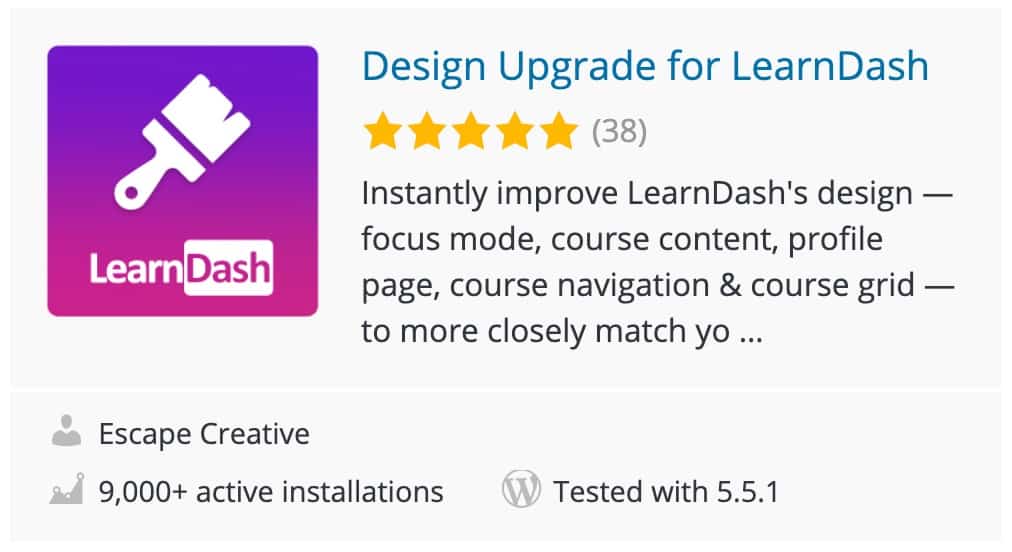 Design Upgrade Pro for LearnDash Installation Guide
