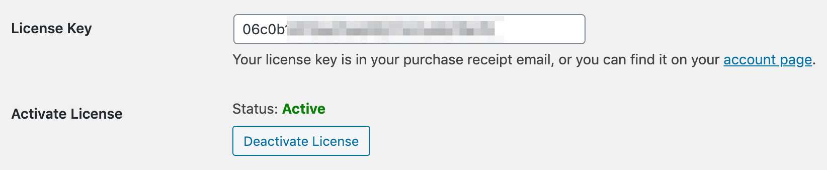 Activate License Key - Design Upgrade Pro for LearnDash